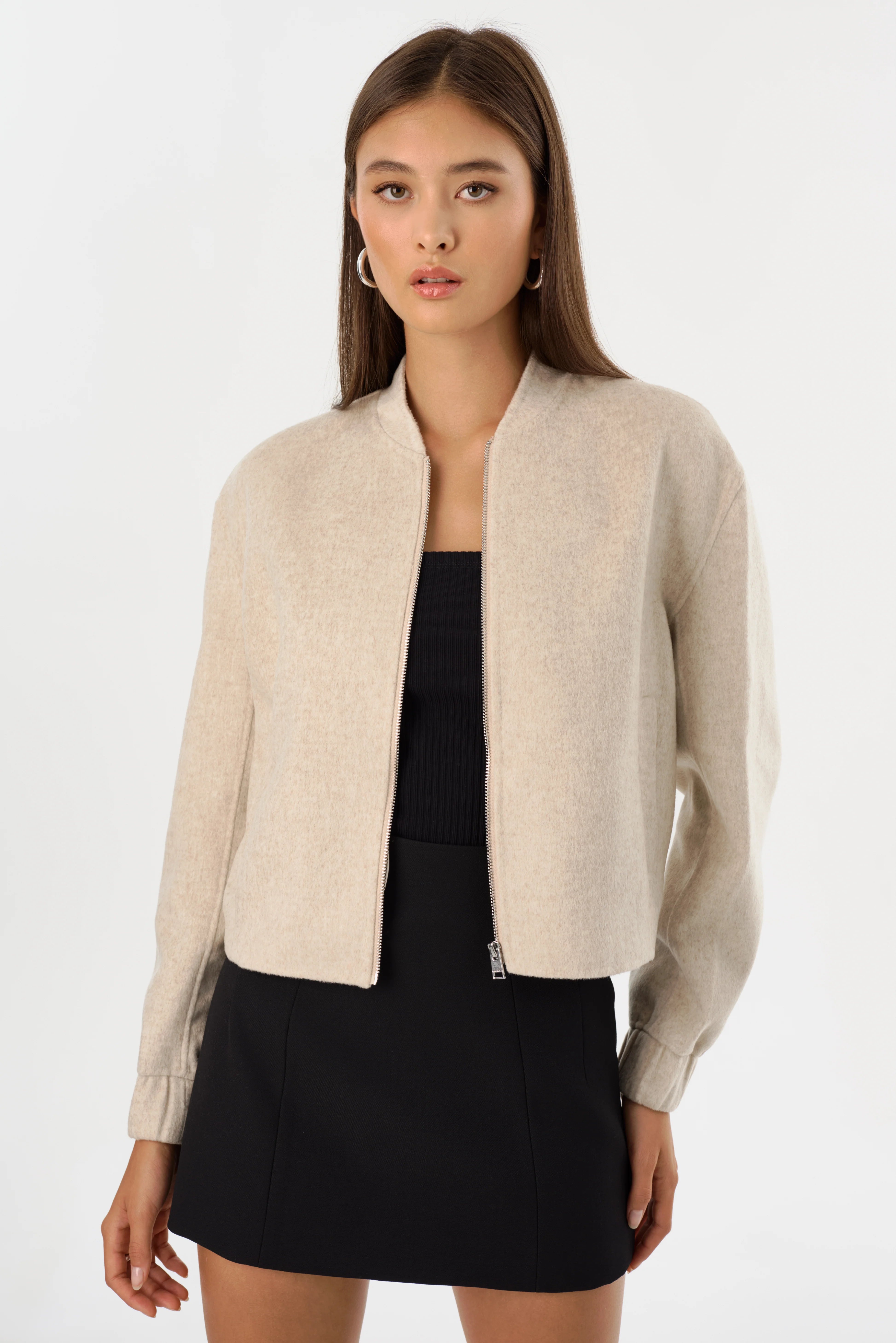 FAY | DOUBLE FACE WOOL BOMBER JACKET – Red Boutiques